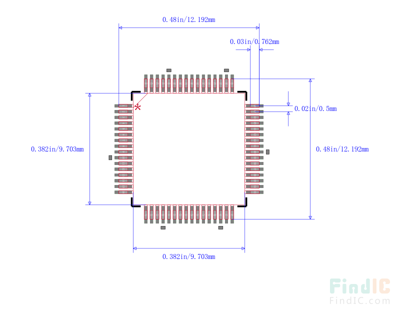 ATMEGA128-16ANR Datasheet(PDF) & Specifications - Microchip - FindIC