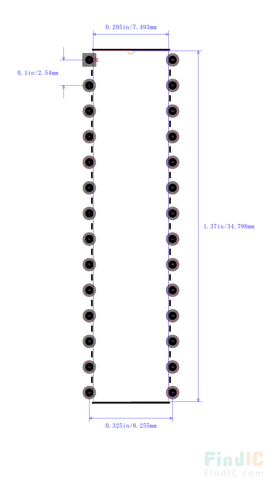 ATMEGA168-20PI - Microchip - Datasheet и Купить - FindIC.ru