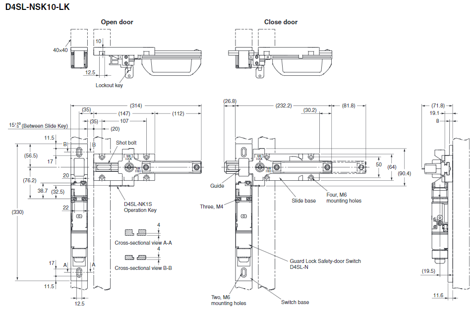 D4SL-N2NFA-D4 datasheet pdf-價格-Omron - FindIC.tw