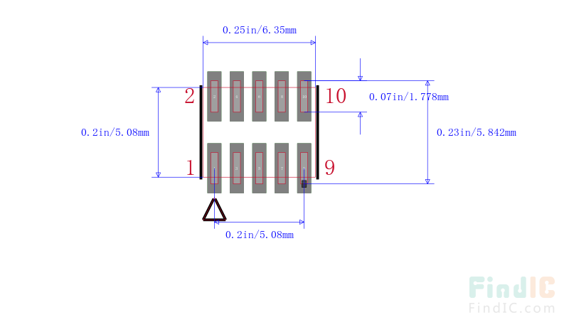 FTSH-105-01-L-DV-K - Samtec - Datasheet и Купить - FindIC.ru