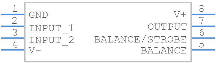 LM311N/NOPB Datasheet(PDF) & Specifications - TI - FindIC