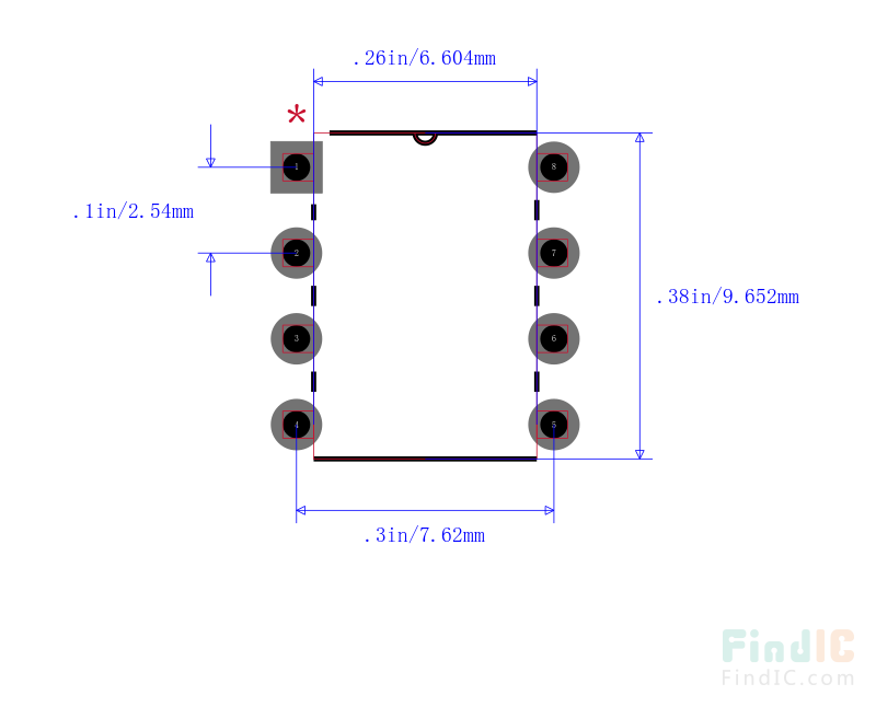 LM358AN/NOPB Datasheet(PDF) & Specifications - TI - FindIC