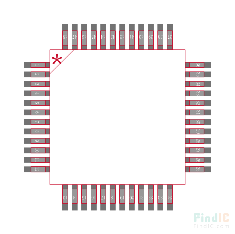 【MAX4968AECM+T PDF数据手册】_中文资料_引脚图及功能_(美信 Maxim Integrated)-采芯网