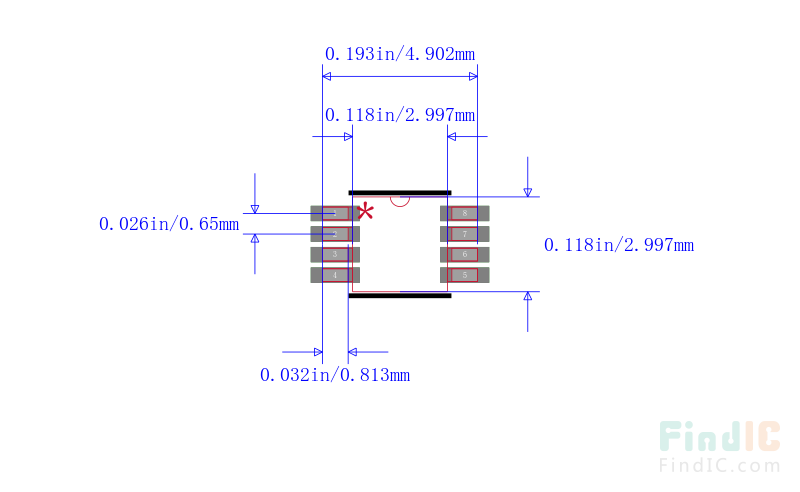 MCP4801-E/MS Datasheet(PDF) & Specifications - Microchip - FindIC
