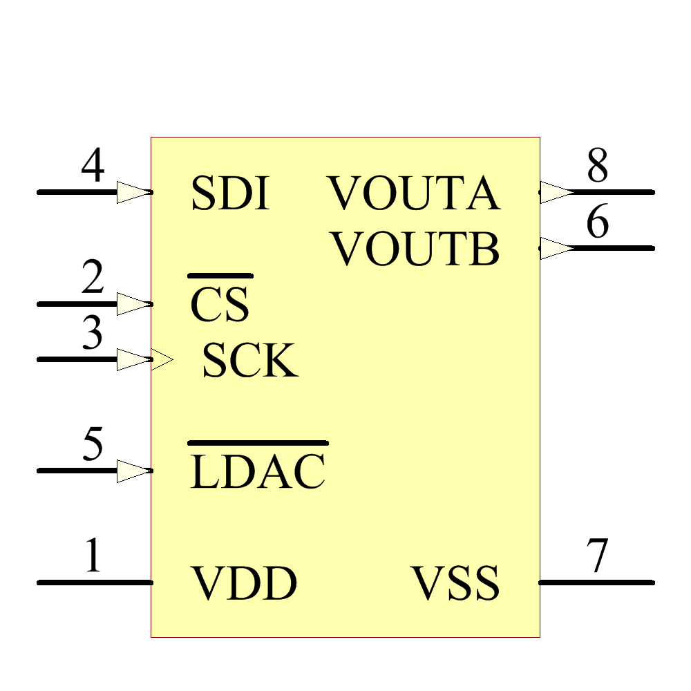 MCP4822-E/SN - Microchip - 데이터시트, 가격 - FindIC.kr