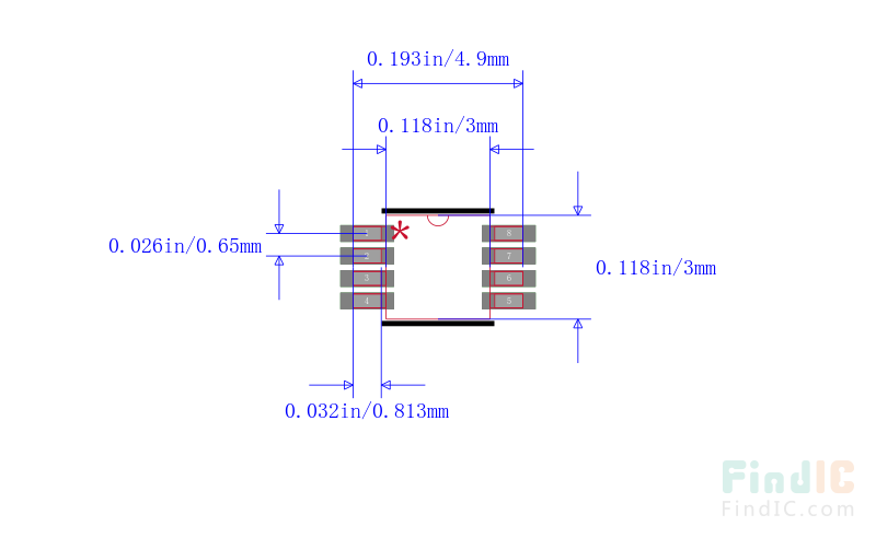 MCP6002T-I/MS Datasheet(PDF) & Specifications - Microchip - FindIC