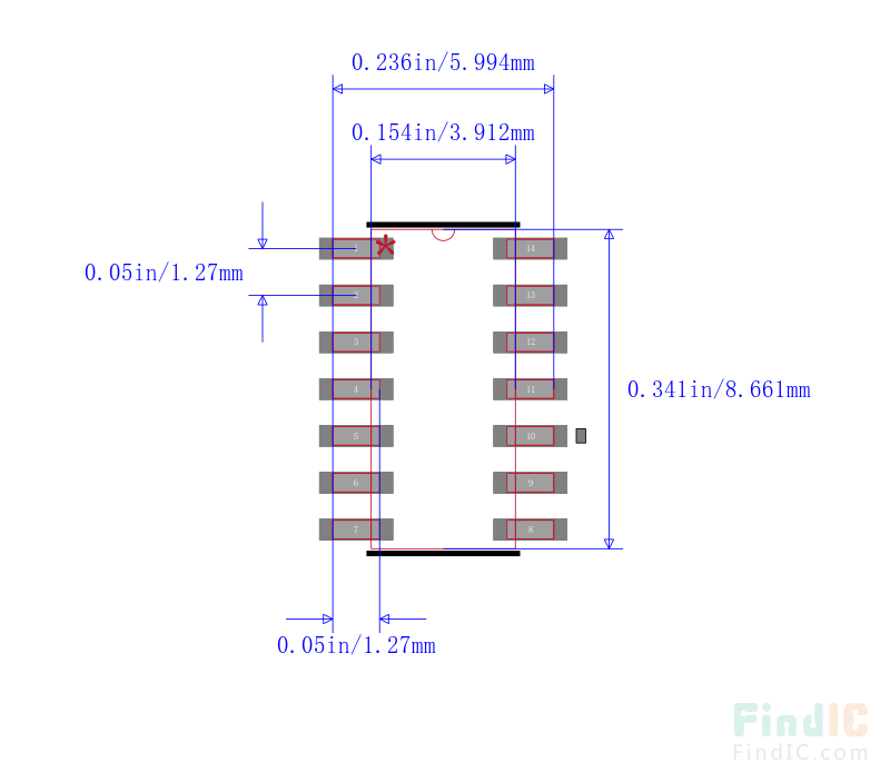 MCP6004-E/SL Datasheet(PDF) & Specifications - Microchip - FindIC