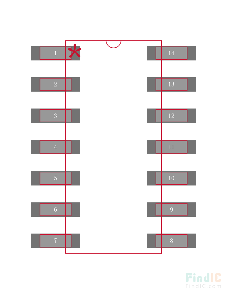 MCP6004-E/SL Datasheet(PDF) & Specifications - Microchip - FindIC