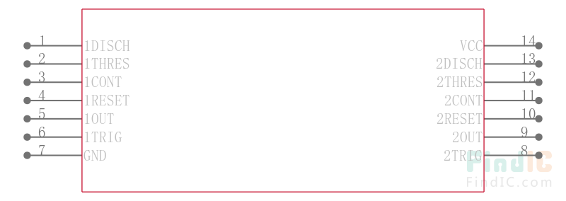 NE556N Datasheet(PDF) & Specifications - TI - FindIC