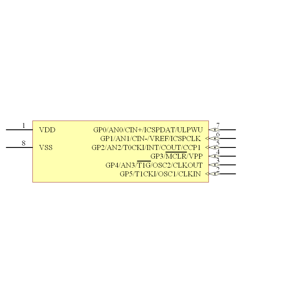 PIC12F683-E/SN Datasheet(PDF) & Specifications - Microchip - FindIC