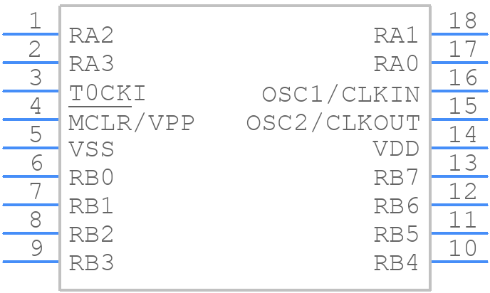 PIC16C54-XT/SO Datasheet(PDF) & Specifications - Microchip - FindIC