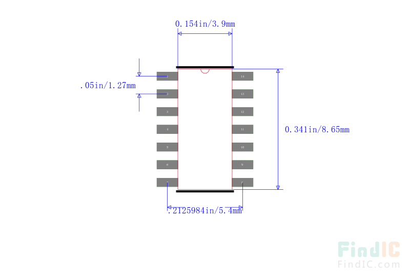 PIC16F1454-I/SL Datasheet(PDF) & Specifications - Microchip - FindIC