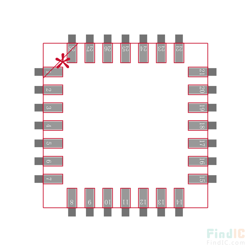 PIC16F1938-E/ML Datasheet(PDF) & Specifications - Microchip - FindIC