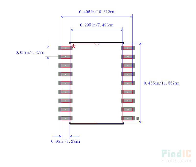PIC18F1320-I/SO Datasheet(PDF) & Specifications - Microchip - FindIC