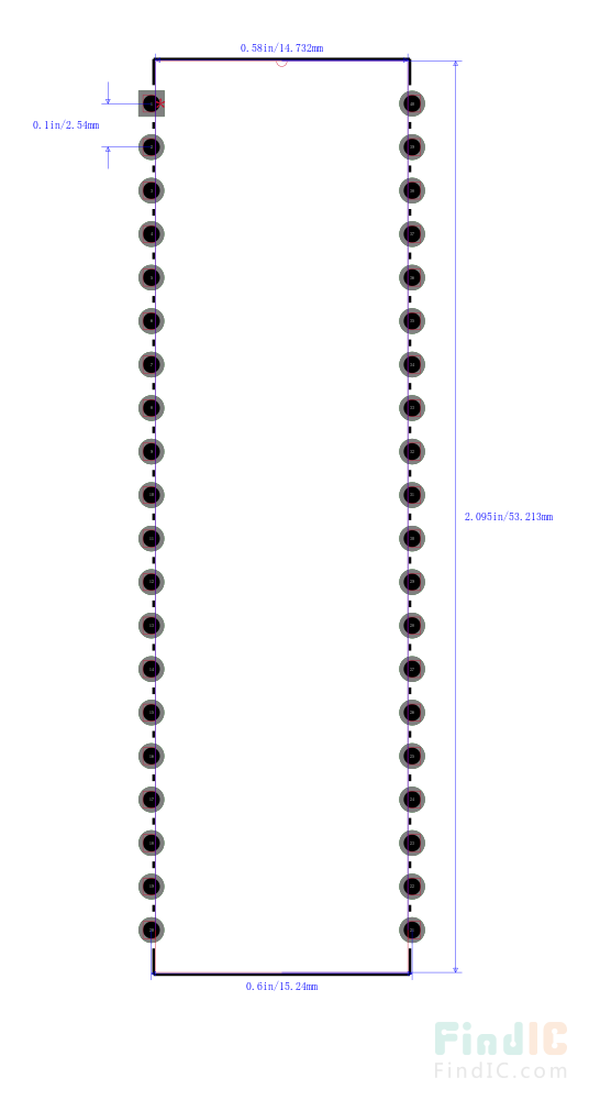 PIC18F452-I/P Datasheet PDF - Microchip - FindIC