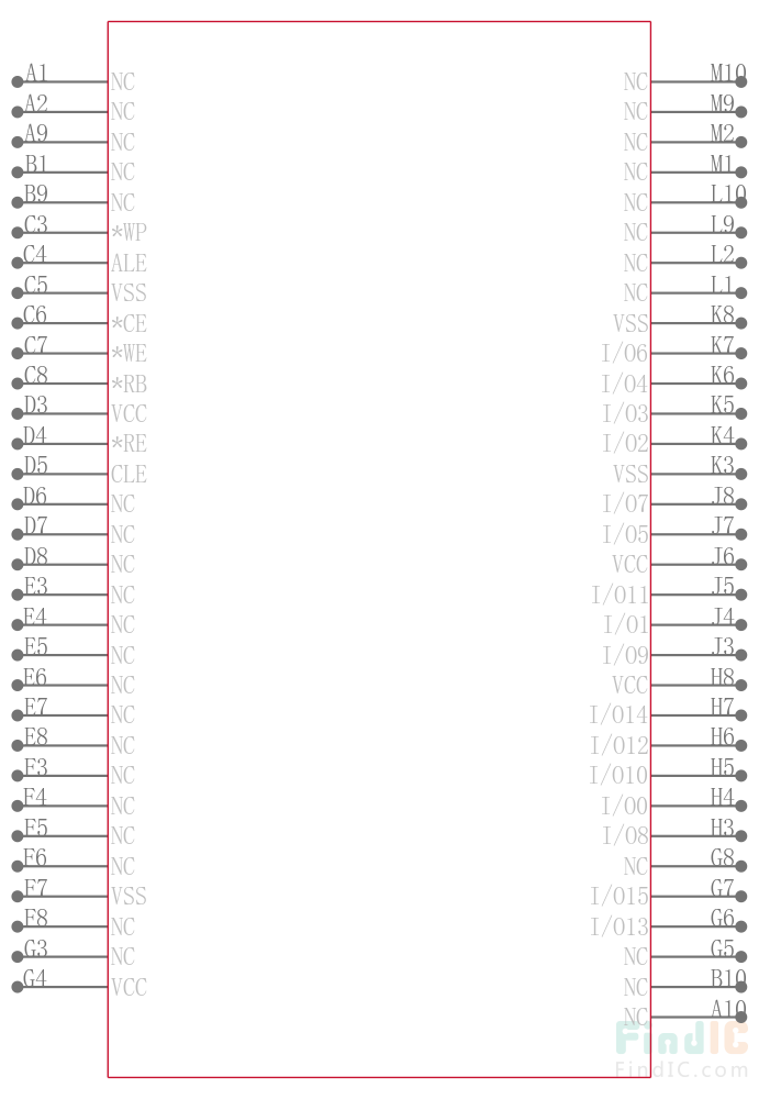 S34ML04G100BHI000 Datasheet(PDF) & Specifications - Cypress ...