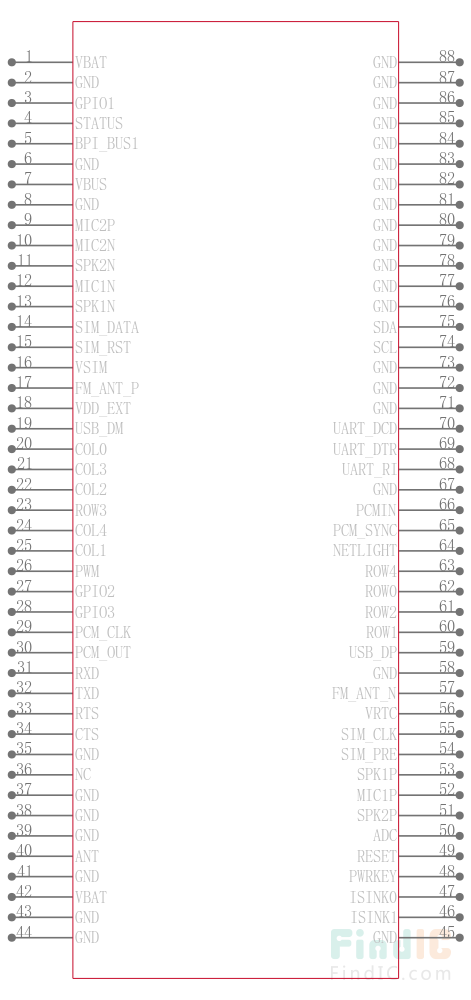 SIM800L - Simcom - Datasheet и Купить - FindIC.ru