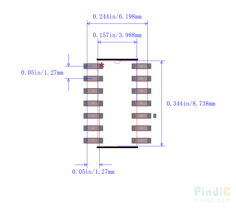 SN7407DR Datasheet(PDF) & Specifications - TI - FindIC