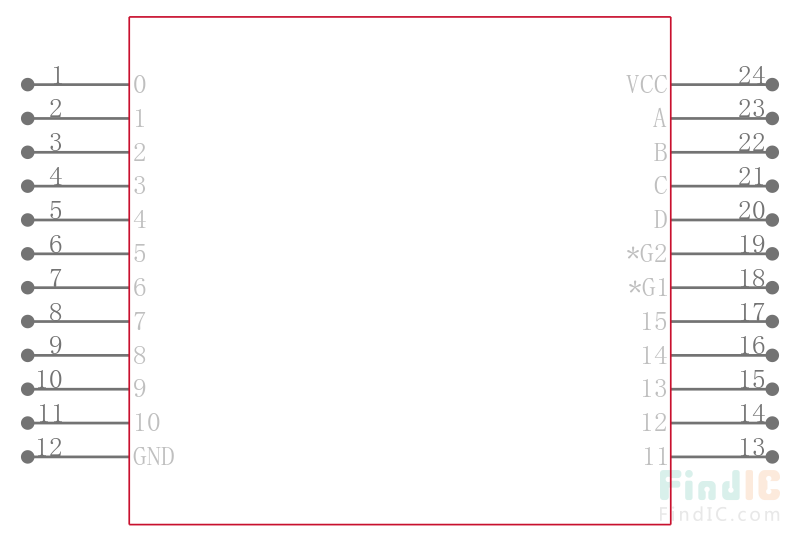 SN74154N Datasheet(PDF) & Specifications - TI - FindIC