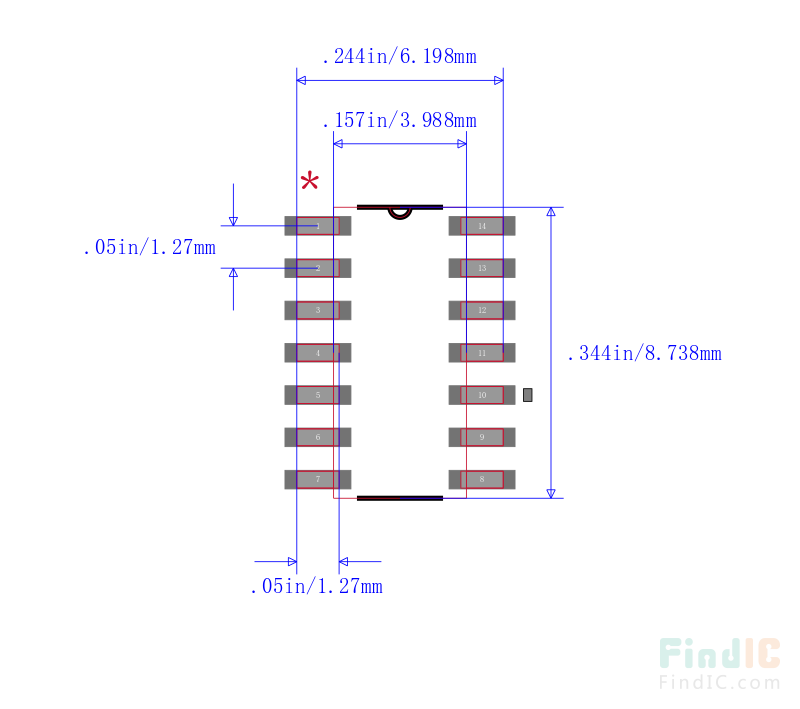 SN74HC08D Datasheet(PDF) & Specifications - TI - FindIC