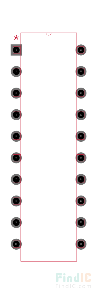 SN74LS273N Datasheet(PDF) & Specifications - TI - FindIC