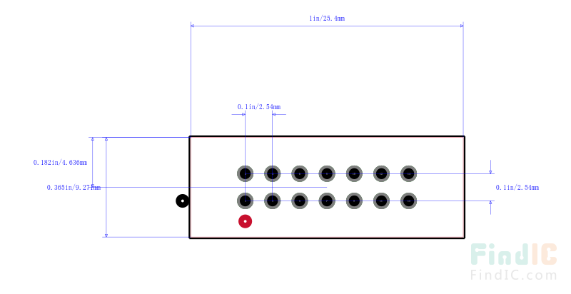 TST-107-01-G-D - Samtec - Datasheet и Купить - FindIC.ru