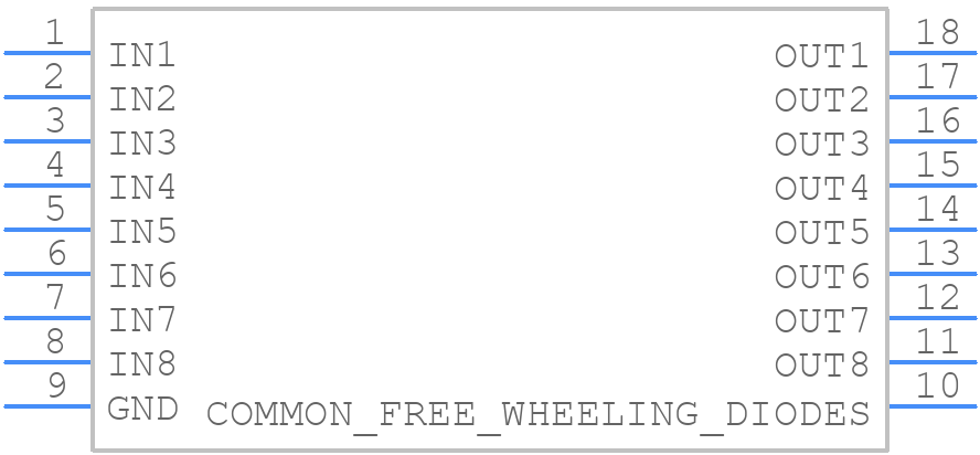 ULN2804A Datasheet(PDF) & Specifications - ST Microelectronics - FindIC