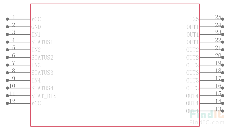 【VNQ5160K-E PDF数据手册】_中文资料_引脚图及功能_(意法半导体 ST Microelectronics)-采芯网